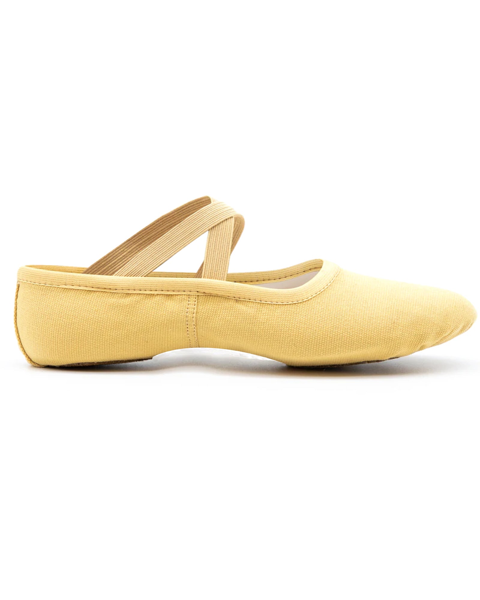 Canvas Ballet Slippers for Kids with Leather Soles – Dynadans